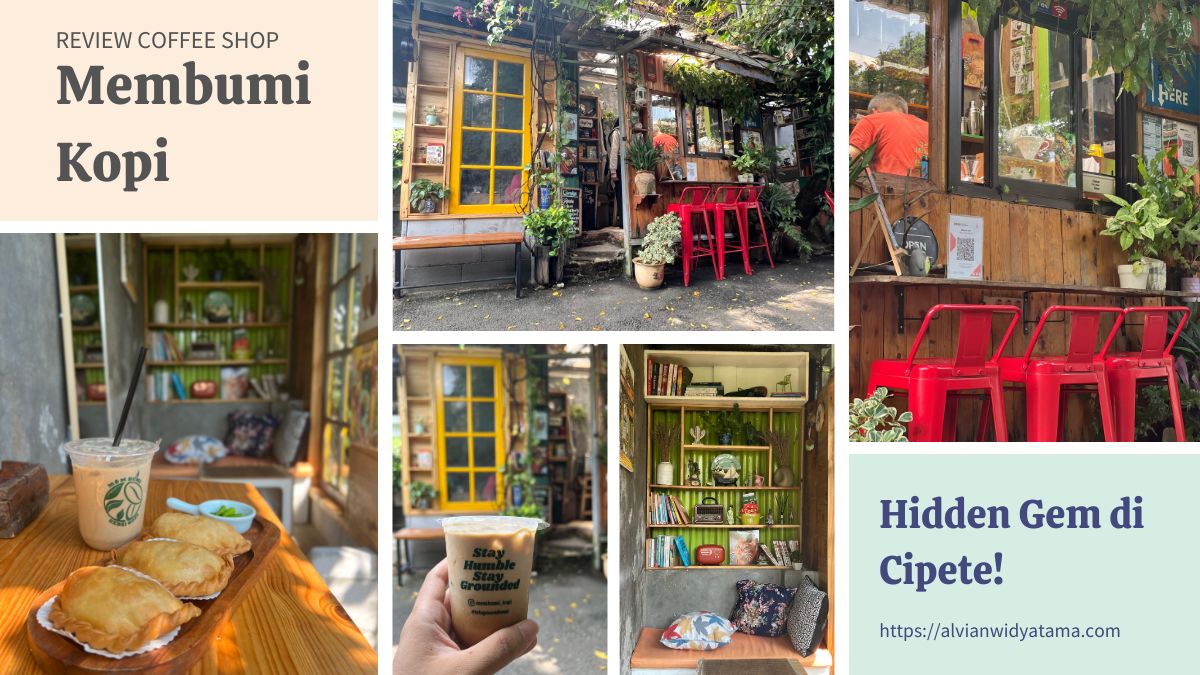 Membumi Kopi: Kedai Kopi Hidden Gem di Cipete