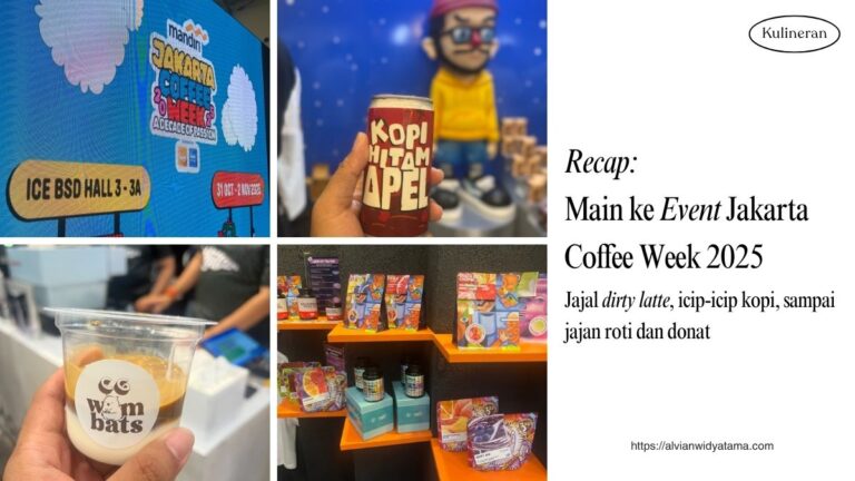 Recap: Main ke Event Jakarta Coffee Week 2025 - Jurnal Alvi